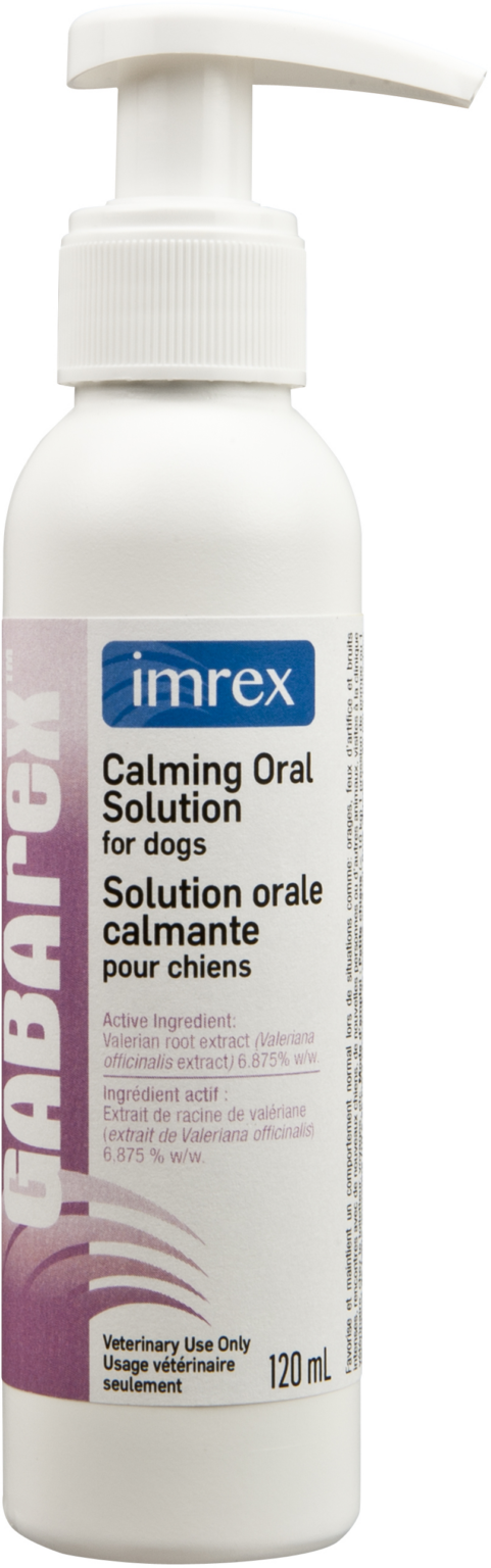 GABArex Calming Oral Solution for Dogs | Imrex- Veterinary Oral Health ...