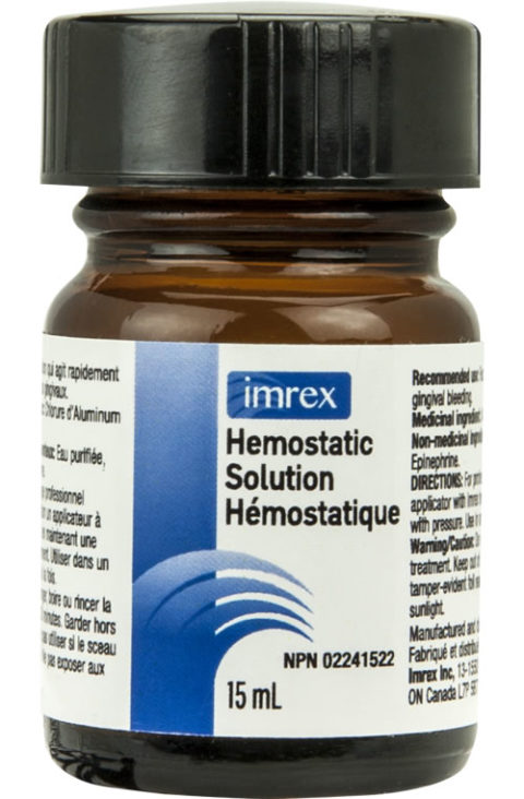 Hemostatic Solution | Imrex- Veterinary Oral Health Products- Breathalyser